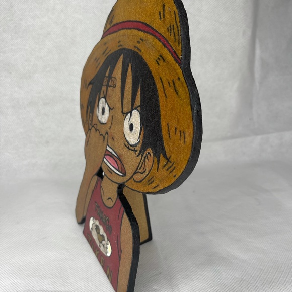 AM Arts | Art | One Piece Young Luffy Standing Wood Cutout Handcrafted ...